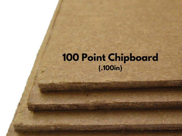 ThunderBolt Paper Brown Chipboard 100 Point Thick